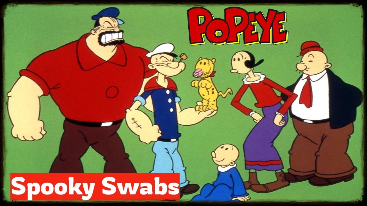 POPEYE EL MARINO - Spooky Swabs - Popeye The Sailor - Dibujos Animados ...