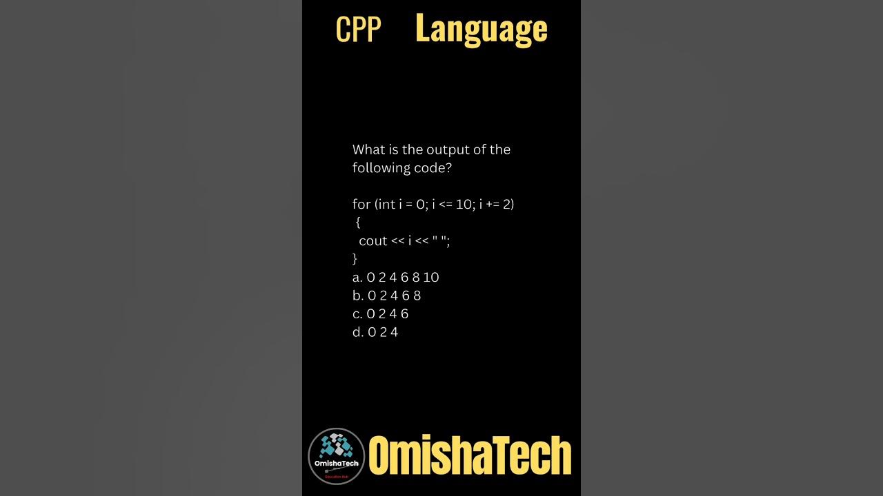 C Programming For Loop Shorts Ytshorts Viral Omishatech Cppprogramming Youtube