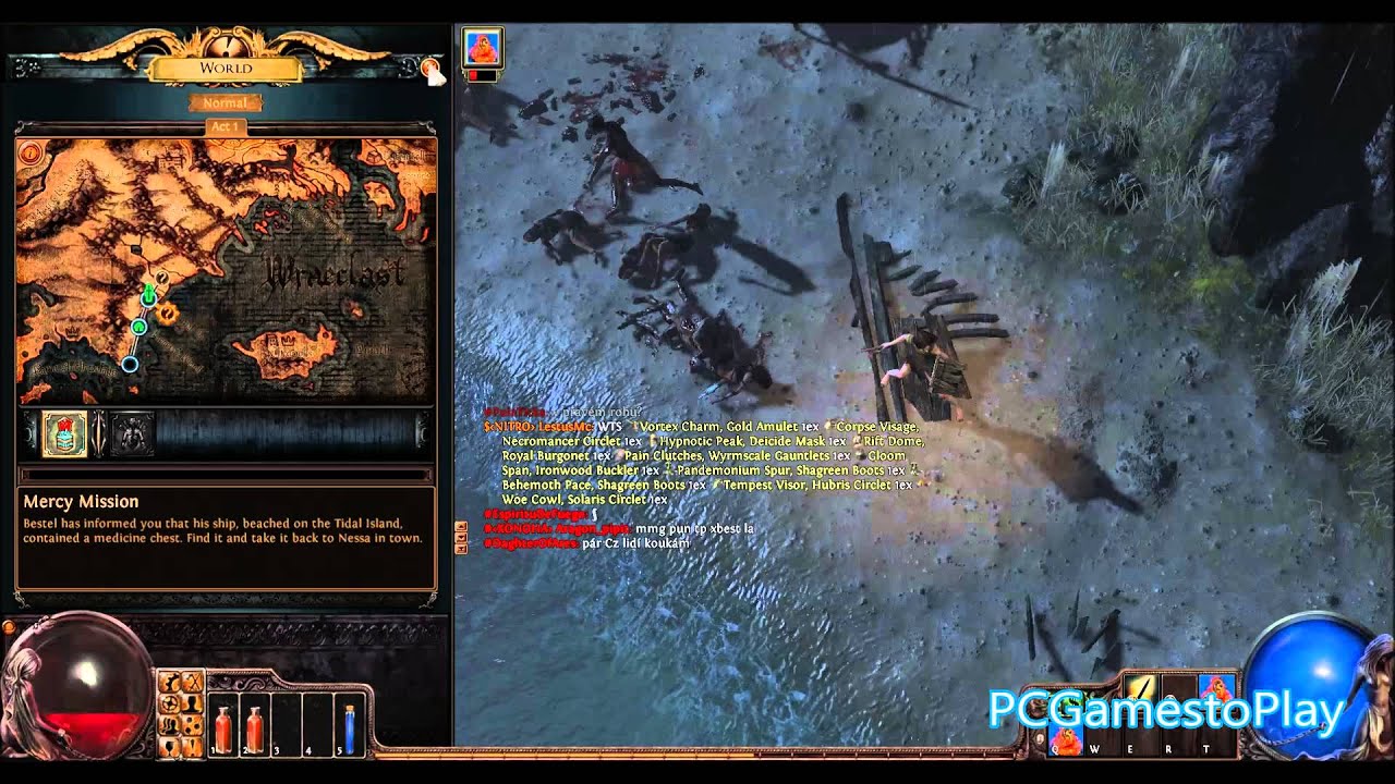 Path of Exile - Gameplay (PC Games) - YouTube