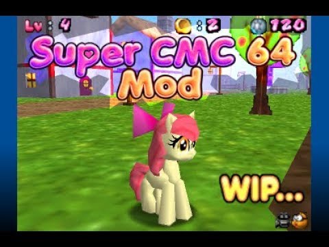 SM64 mod - MLP SuperCMC64 Apple bloom wip test - YouTube