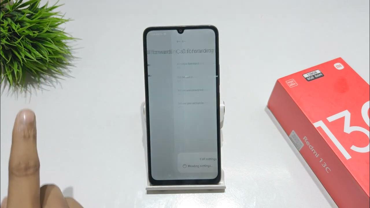 How to set call forwarding in redmi 13c | Redmi 13 me call forwarding kaise lagaye | Call ...