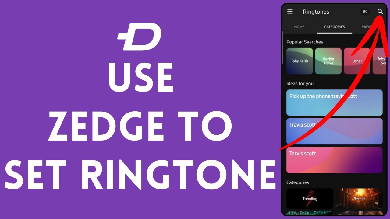 How to Use Zedge App to Set Ringtone 2024? - YouTube