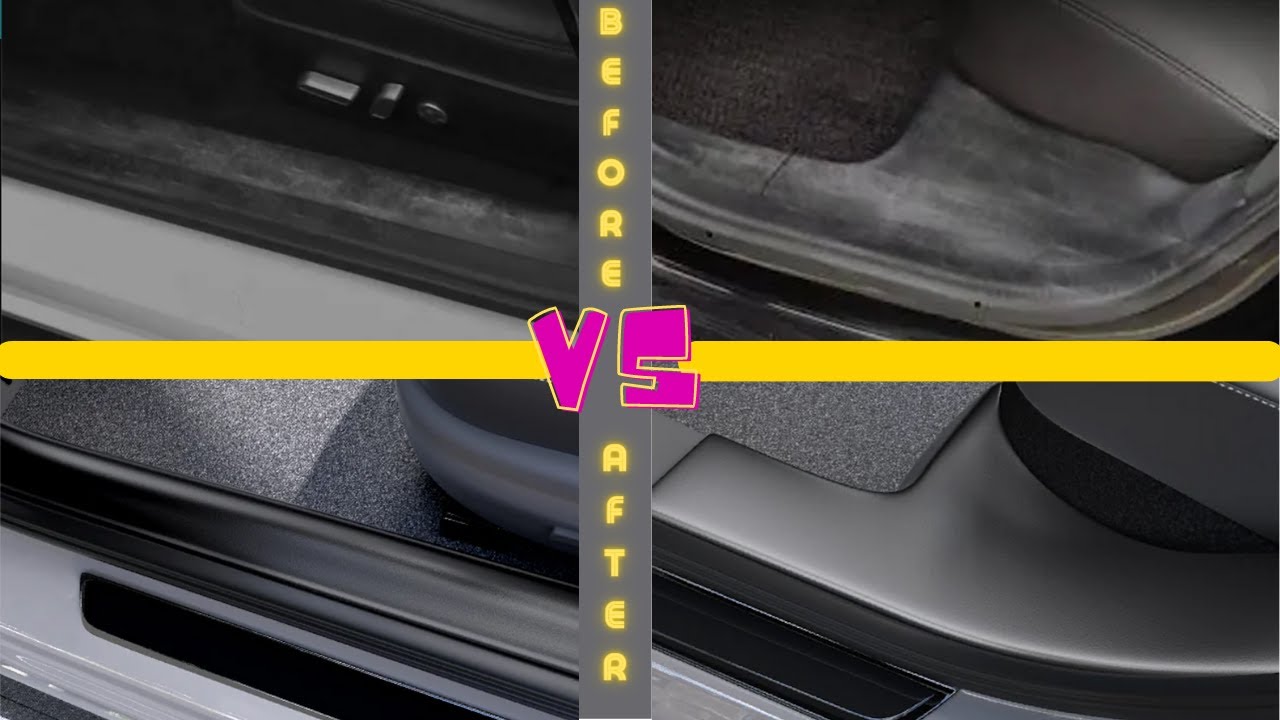 New Door Sills For Your Model 3 / Y By Lasfit - YouTube