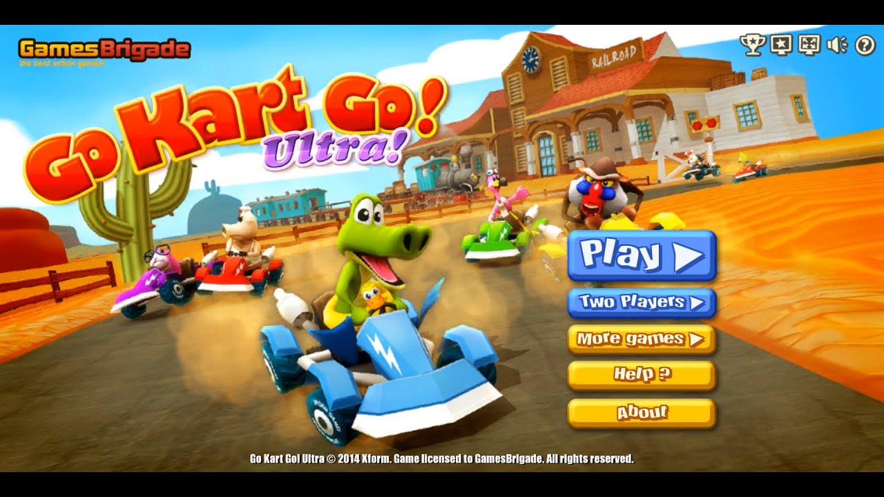 Go Kart Go! Ultra! - Walkthrough Completo - YouTube
