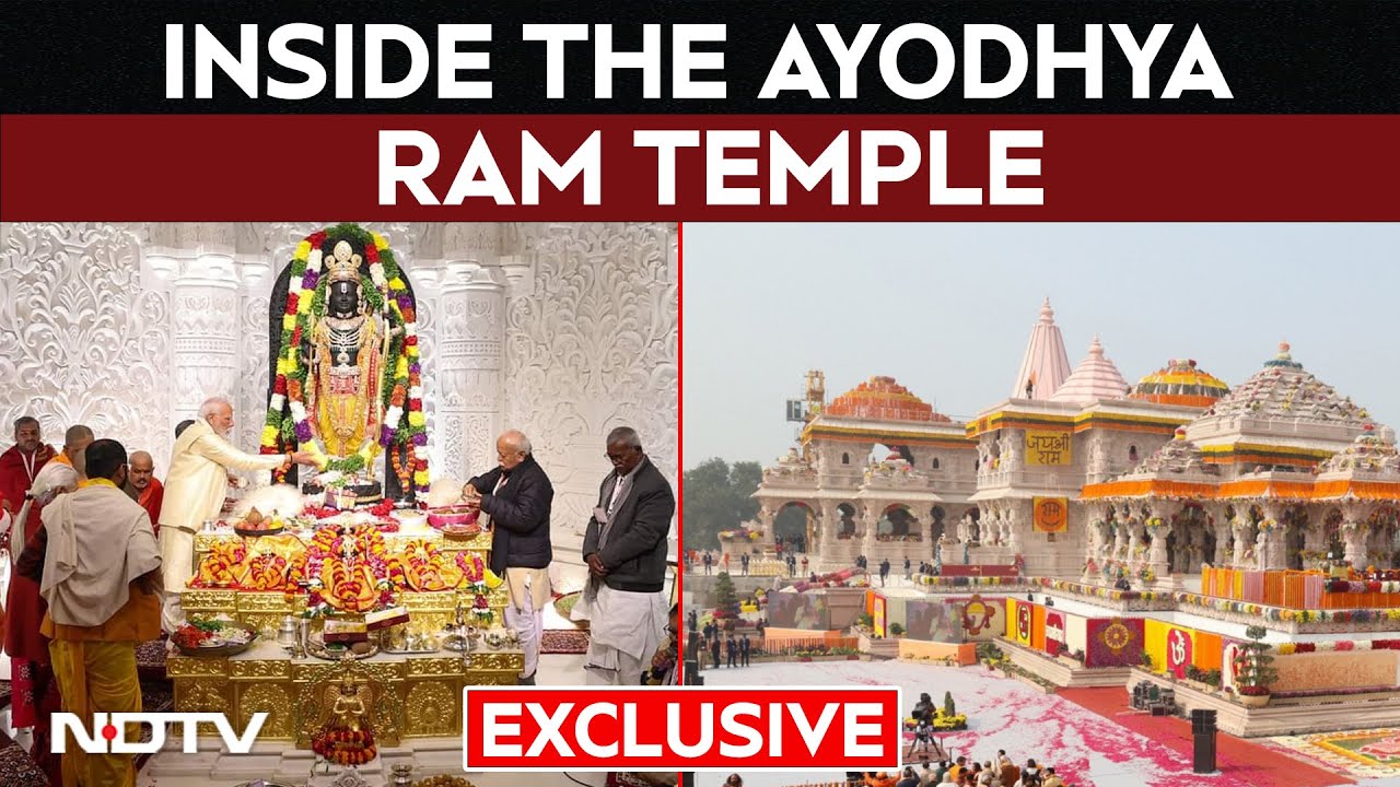 Ayodhya Ram Mandir LIVE | Ram Mandir Opening | Ram Mandir Opening ...