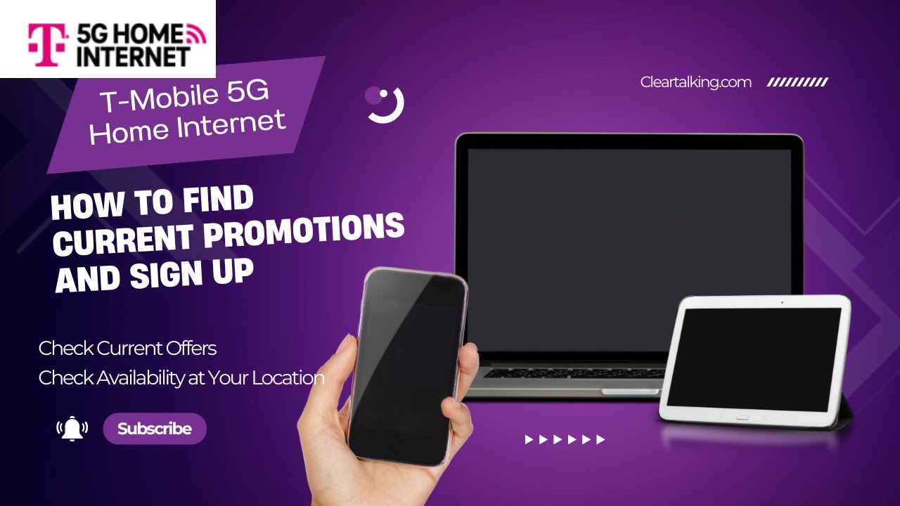 How to Find the Latest Promotions and Sign Up for T-Mobile 5G Home ...