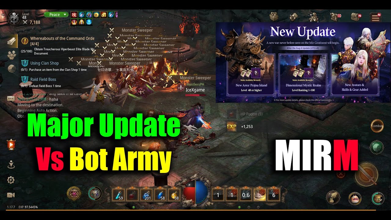 MIRM Major Update & Bot Army - YouTube