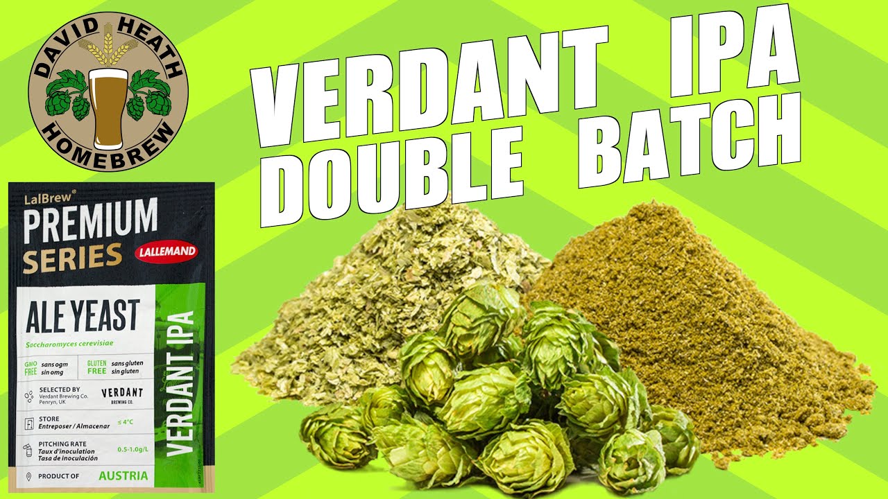 Verdant IPA Double Batch Brew Brewzilla 65L - YouTube