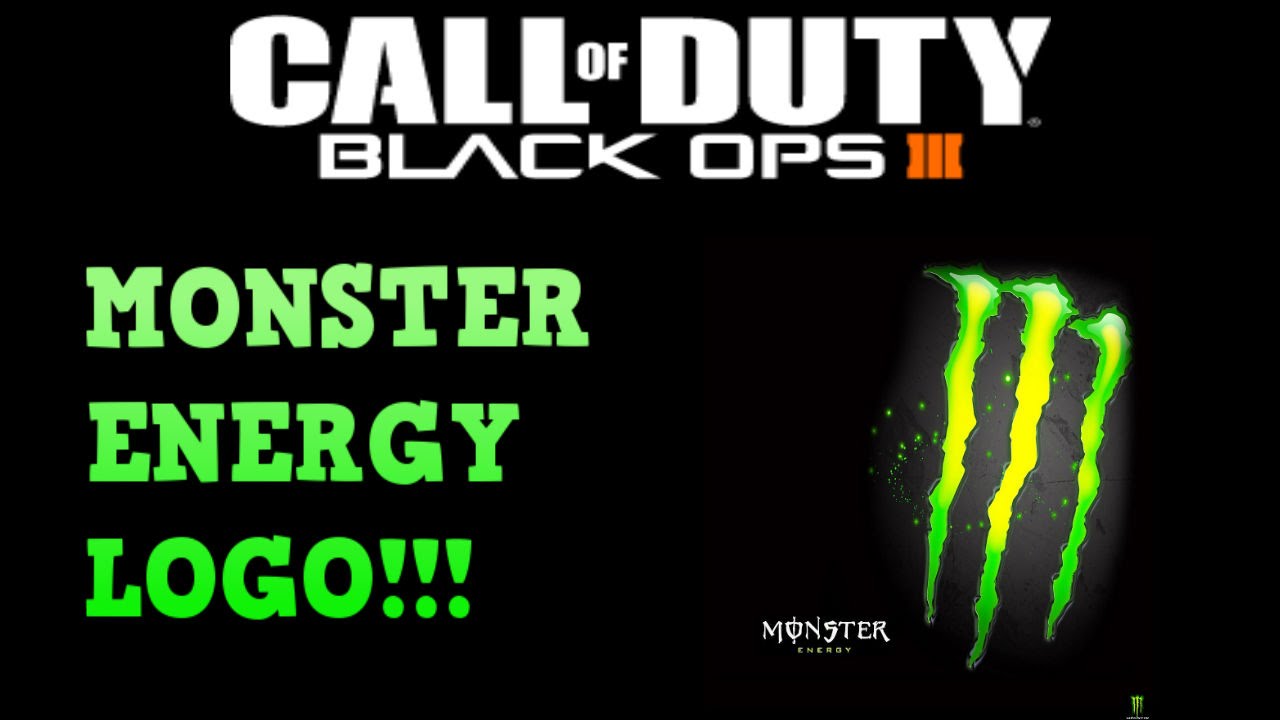 Monster Energy Emblem "Tutorial" Call of Duty: Bla - YouTube