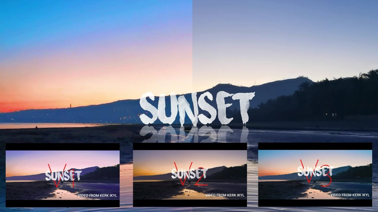 "Sunset" Color Grading in VSCO P.5 - YouTube
