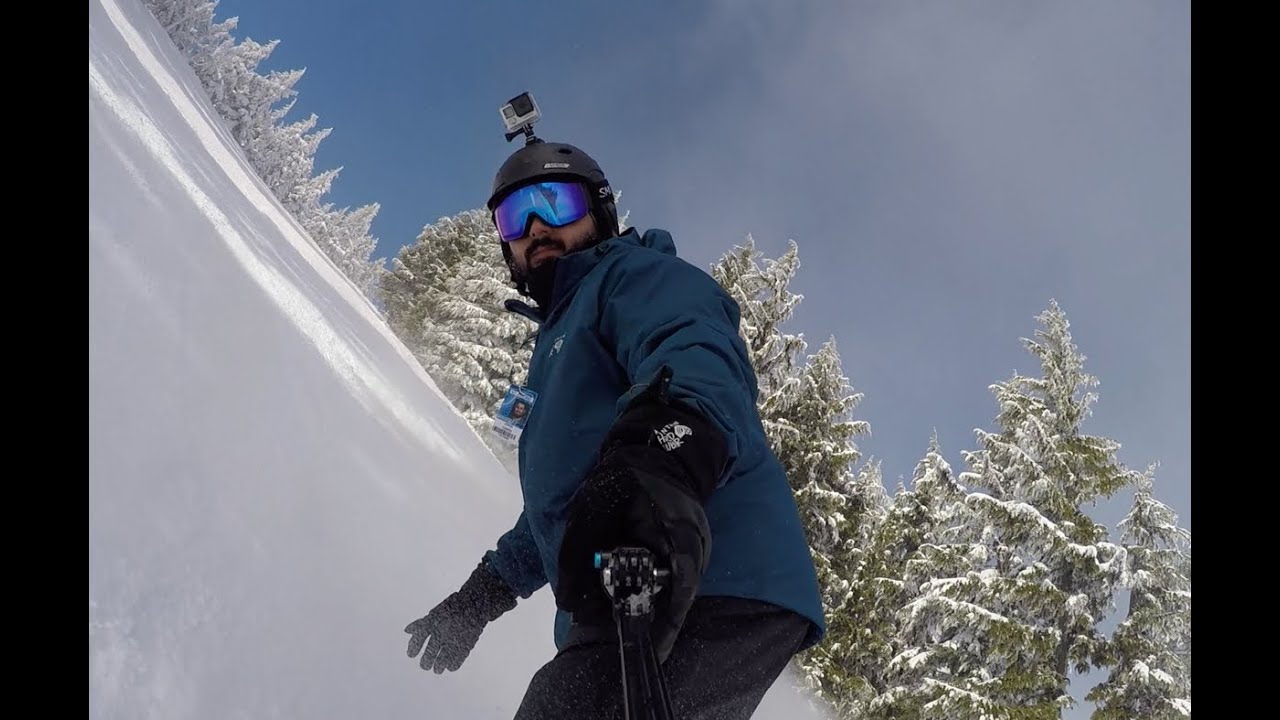 Snowboarding at Mt. Ashland, Oregon - YouTube