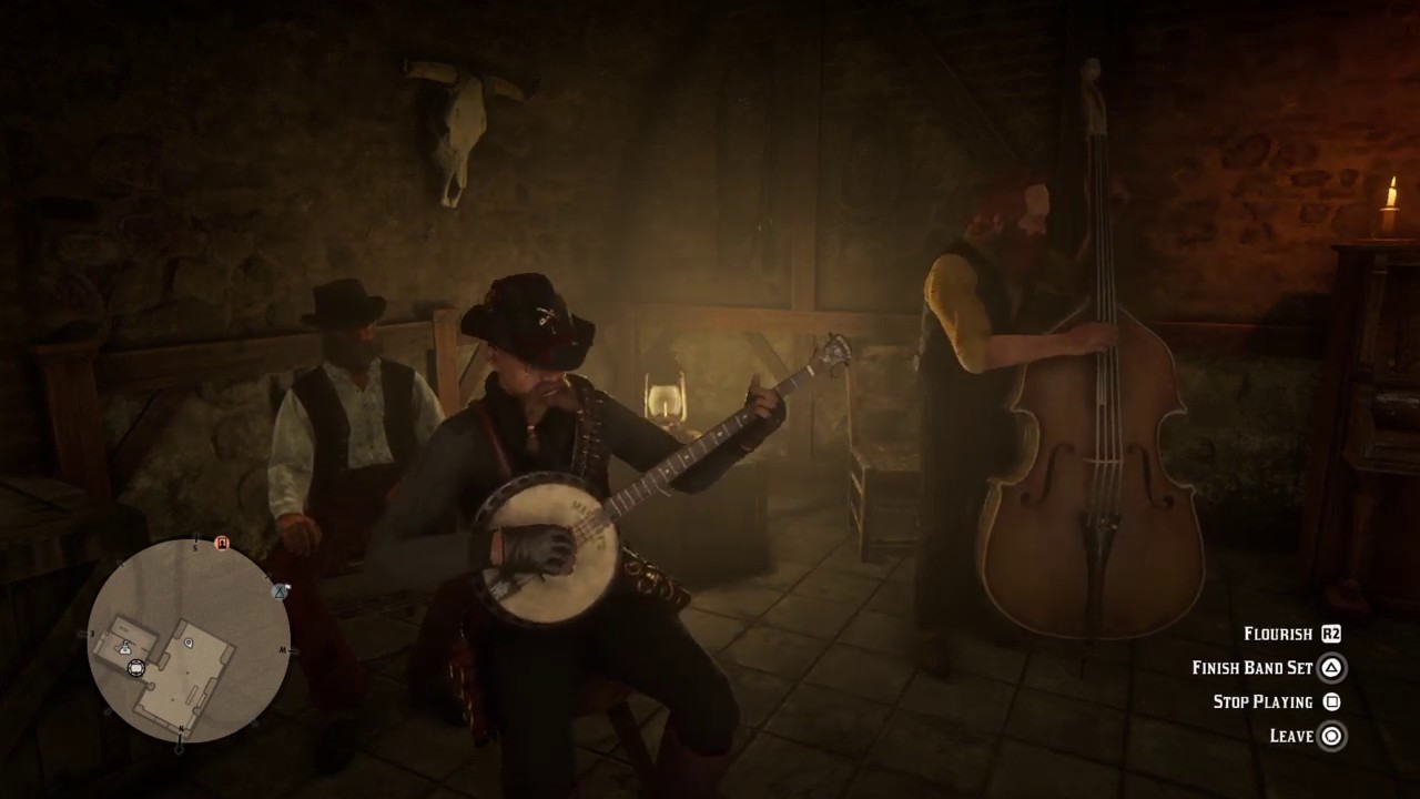 Red Dead Online Moonshiners Update - Playing All Instruments in the ...