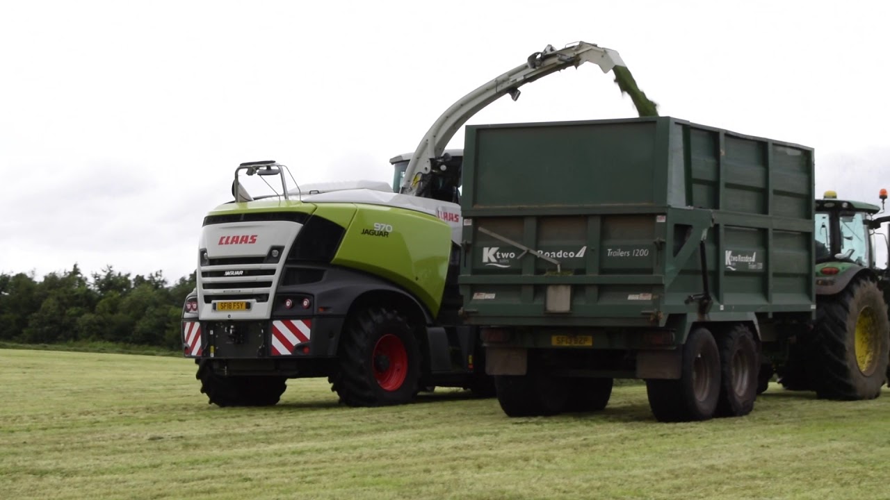 CLAAS 970 FORAGER 2ND CUT 2019 - YouTube