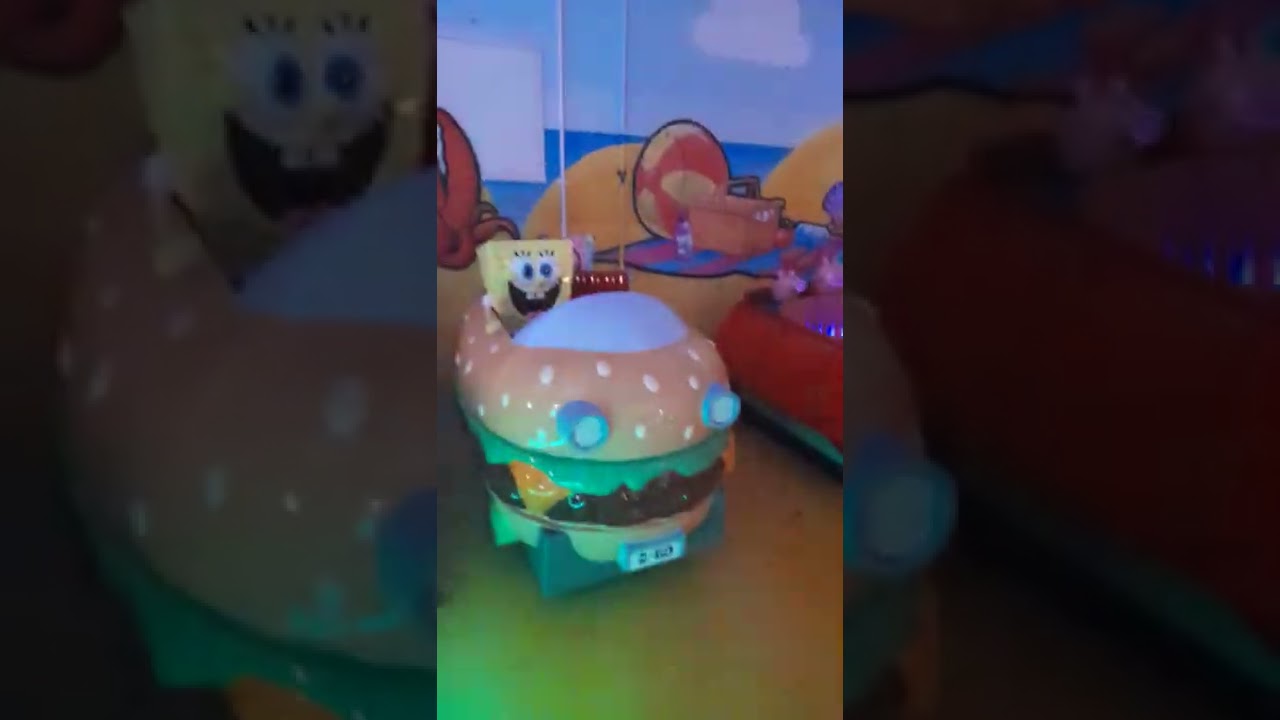 Northern Leisure SpongeBob SquarePants Kiddie Ride - YouTube