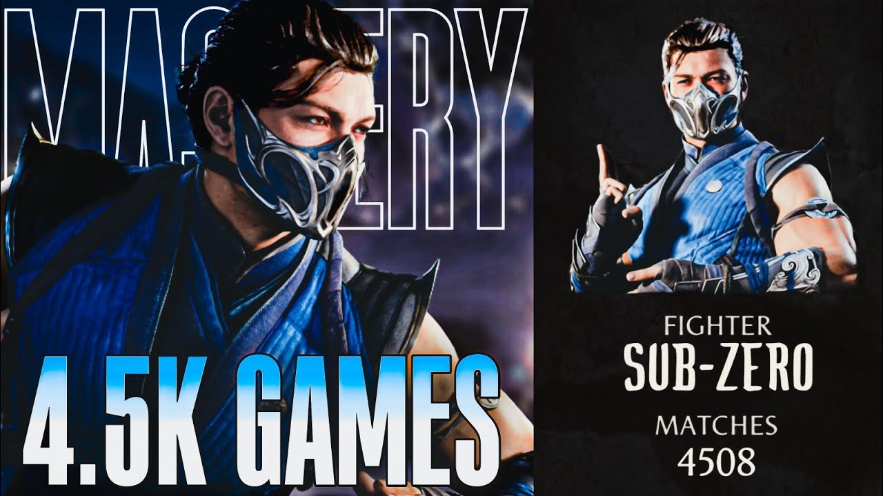 This Is What 4.5K + GAMES EXPERIENCE With Sub-Zero Looks Like In Mortal ...