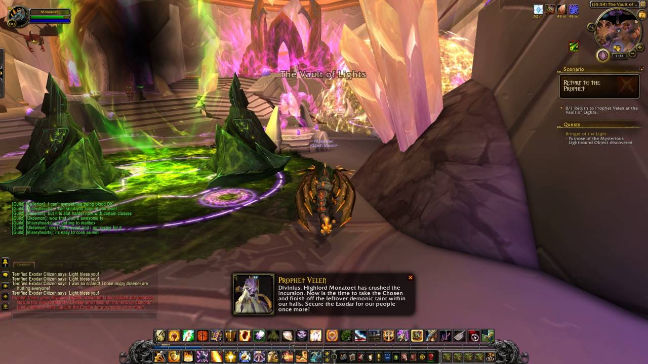 Legion Quest 88: Bringer of the Light (WoW, human, Paladin) - YouTube