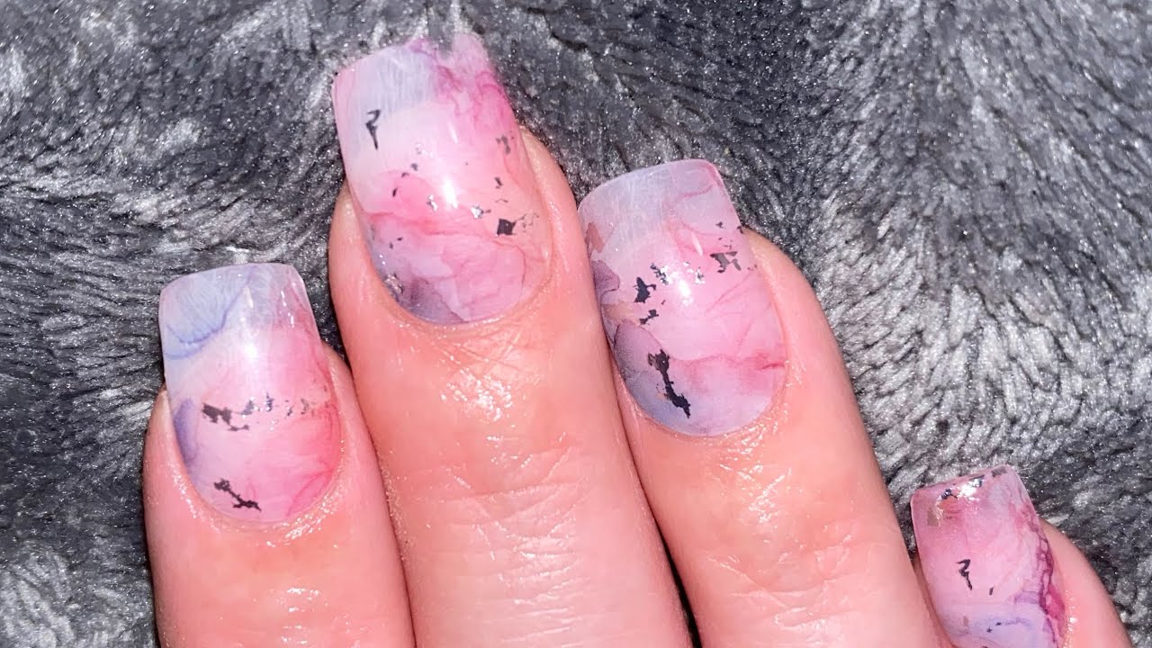 Full Cover Soft Gel Nails W/ Gel Nail Sticker | Easy Full Tutorial ...