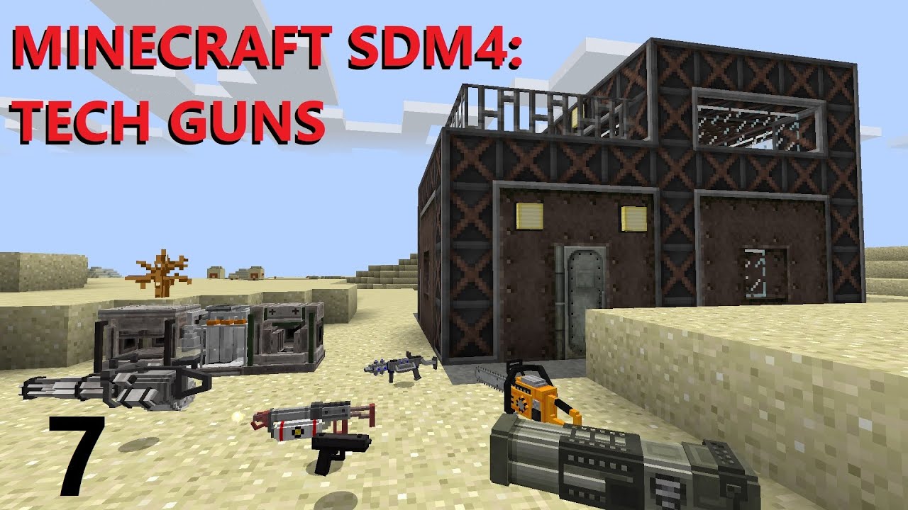 #7 Minecraft SDM4: Tech Guns (3 de 40) - Máquinas - YouTube