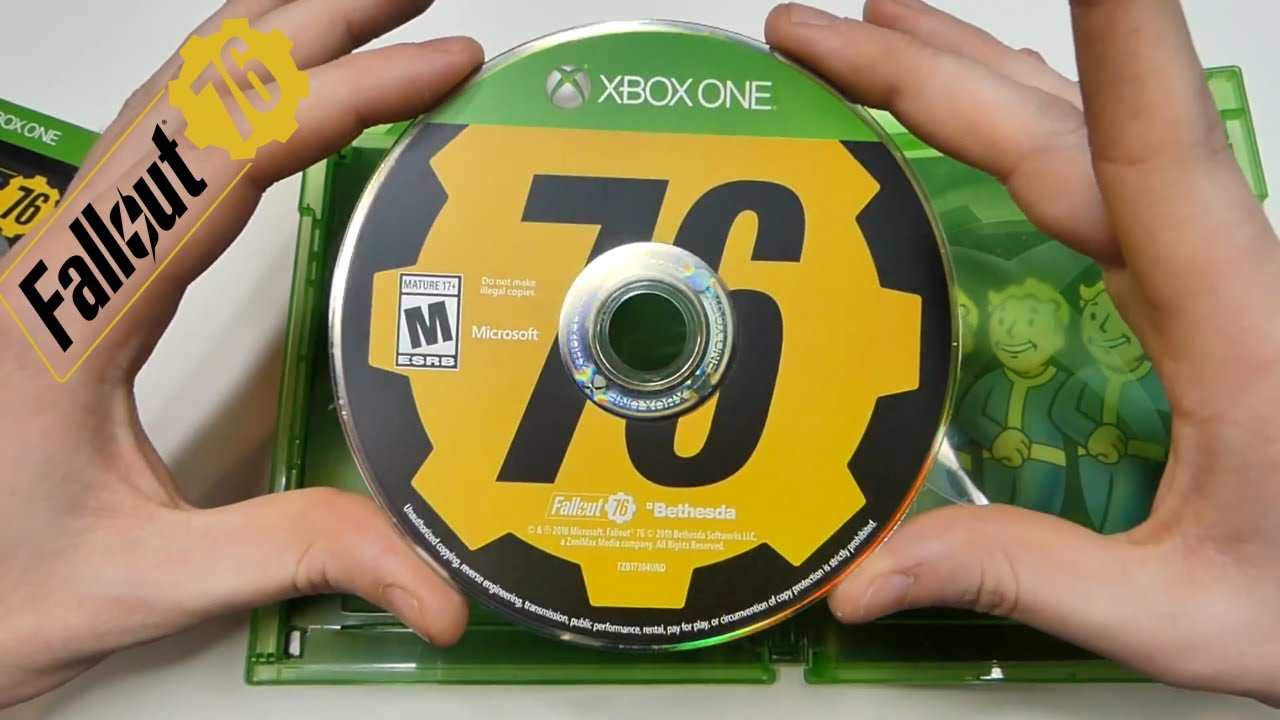 FALLOUT 76 UNBOXING! (XBOX ONE) - YouTube