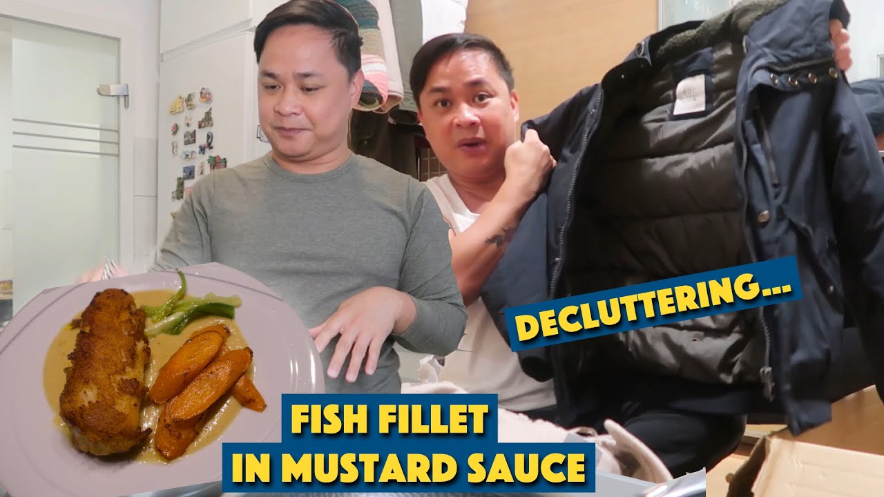 Life in Germany Cooking Fish Fillet in Mustard Sauce, Decluttering ...