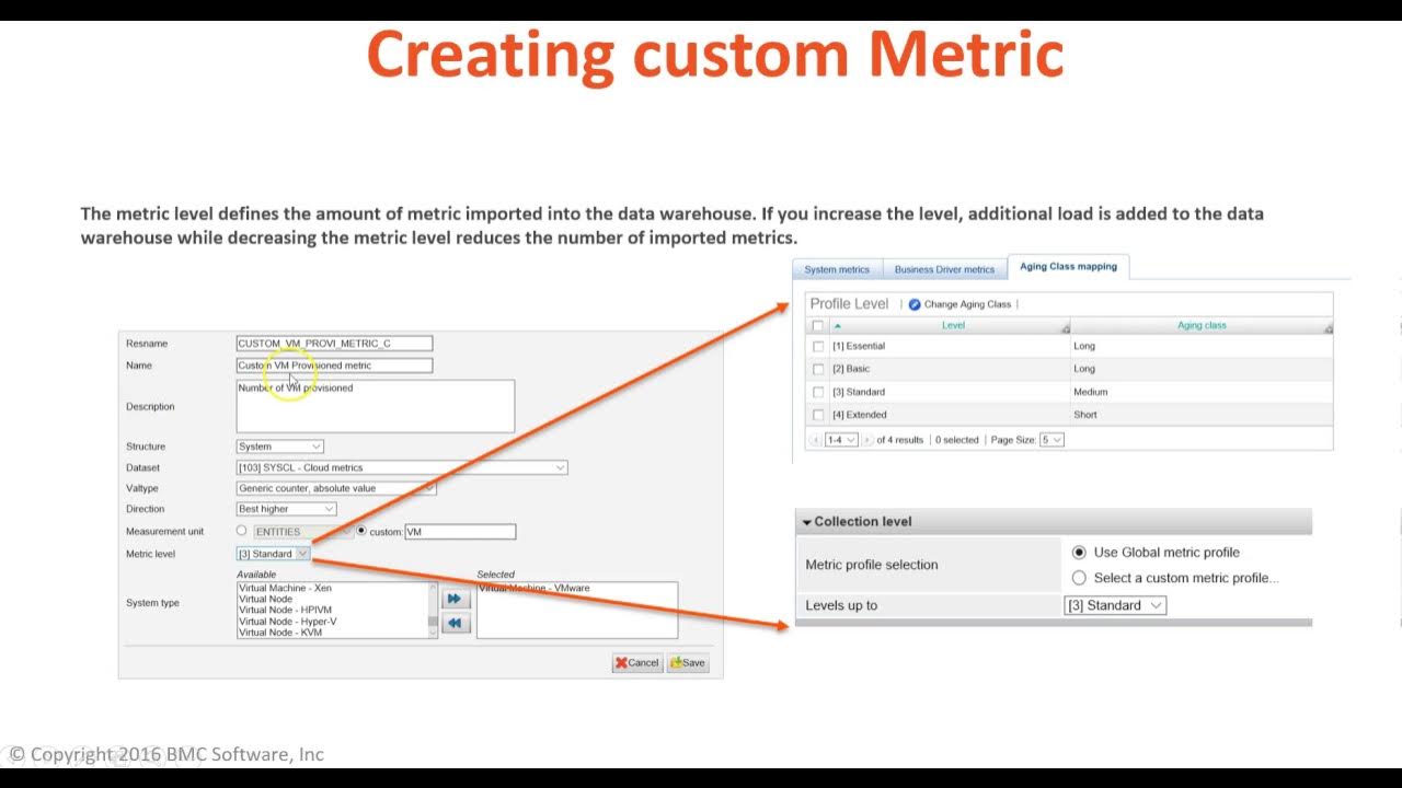 Creating custom metrics | TrueSight Capacity Optimization - YouTube