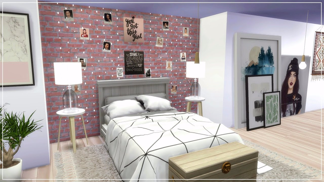 The Sims 4| Apartment Build | Modern Chic Studio Apartment (Speed Build ...