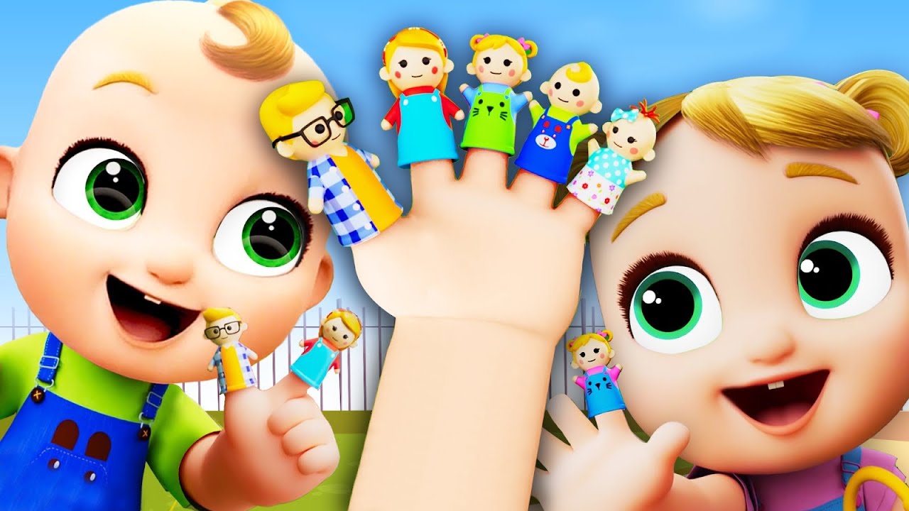 Finger Family Song | Kids Cartoons and Nursery Rhymes - YouTube
