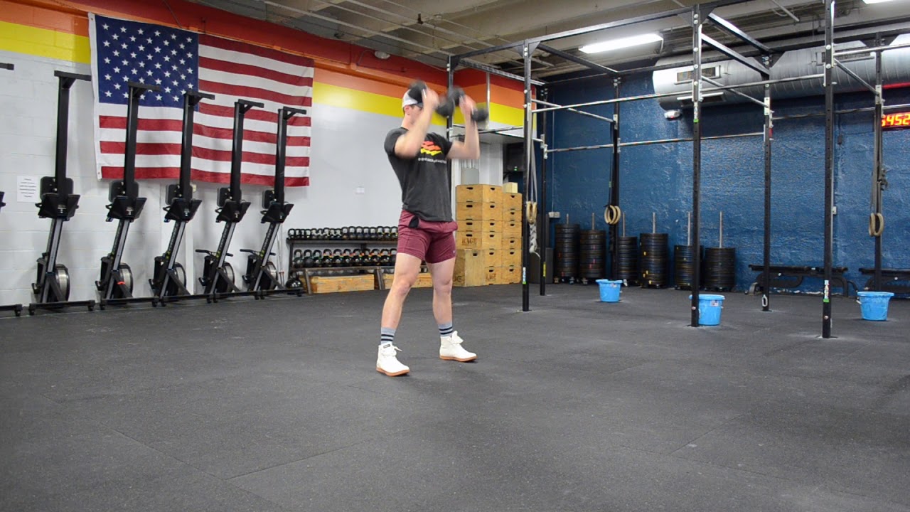 Dual Dumbbell Snatch - YouTube