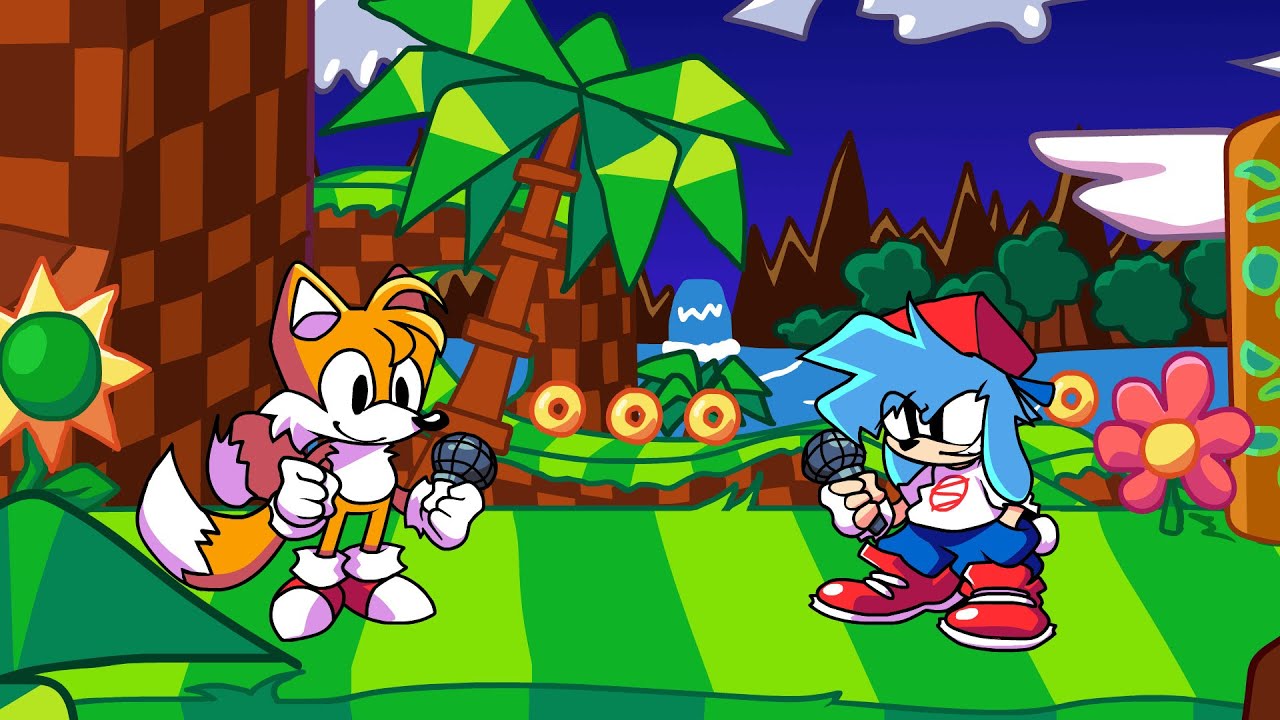 #FNF #Mods #SonicExe #Exeller Spirits Of Hell (V2) - Tails Week (V1 ...