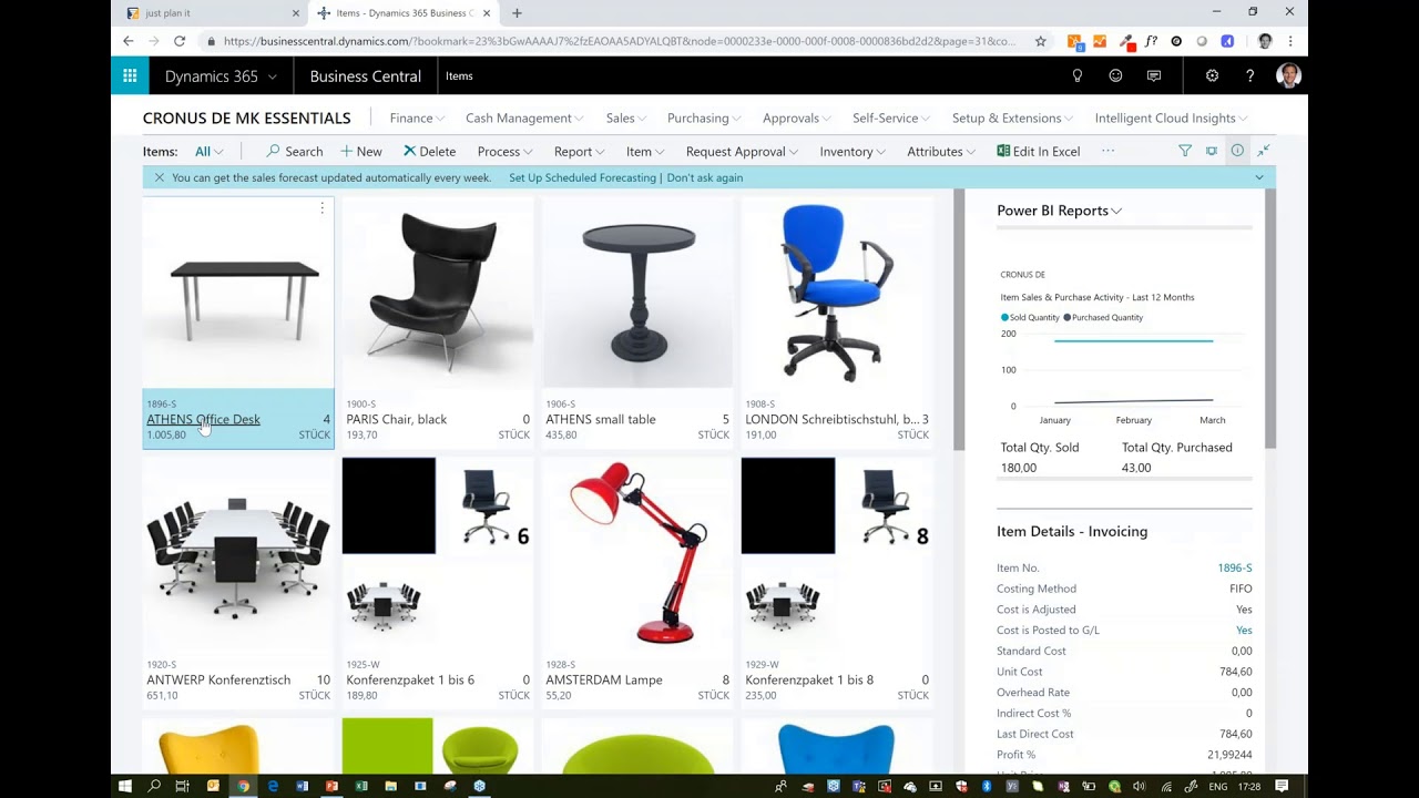 Easy Visual Production Scheduling for D365 BC - connect to just plan it ...