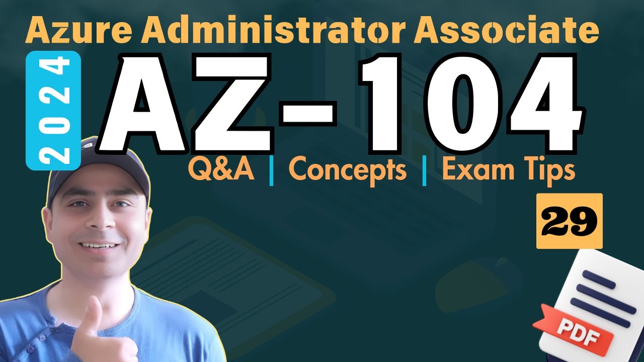 EP29: Master the AZ-104 Exam! Sample Questions, Key Concepts, & Expert ...