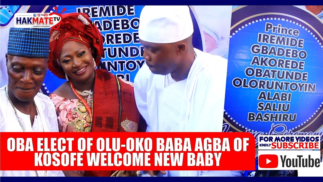 Family & Friends Rejoice with Oba Elect of OluOko Baba Agba, Oba Kabir ...
