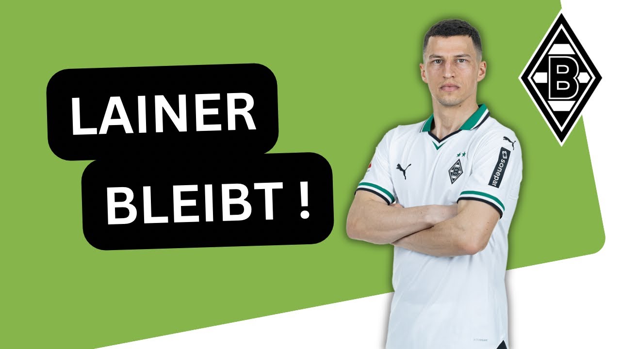 Borussia Mönchengladbach verlängert mit Stefan Lainer 🖤🤍💚 - YouTube
