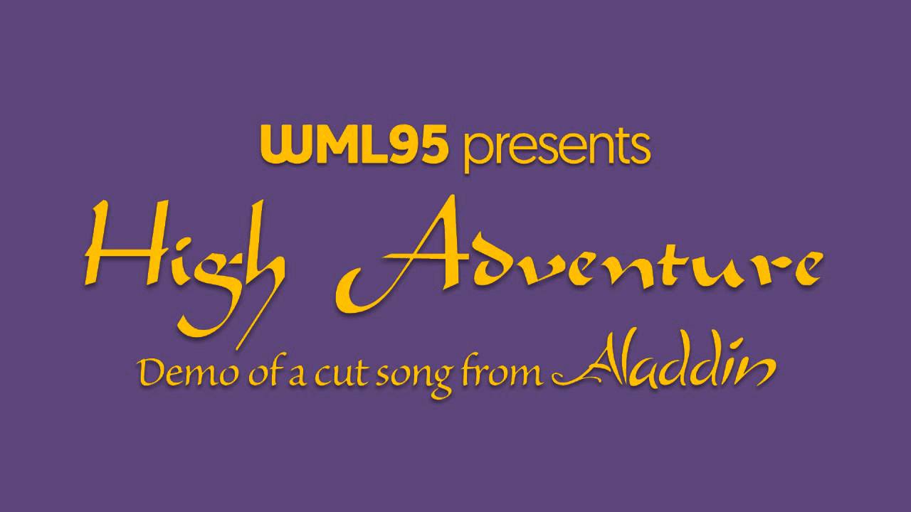 High Adventure (Cut Demo from Aladdin) - YouTube