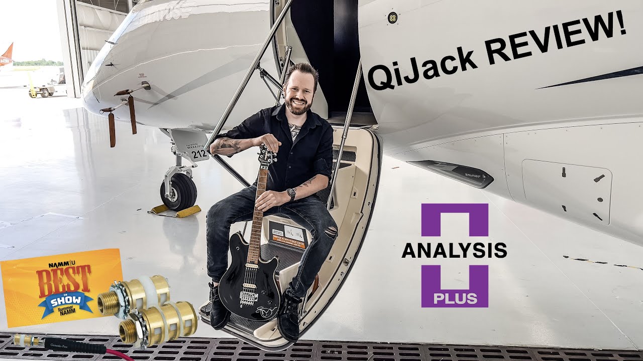 QiJack Analysis Plus pro audio guitar output review! - YouTube