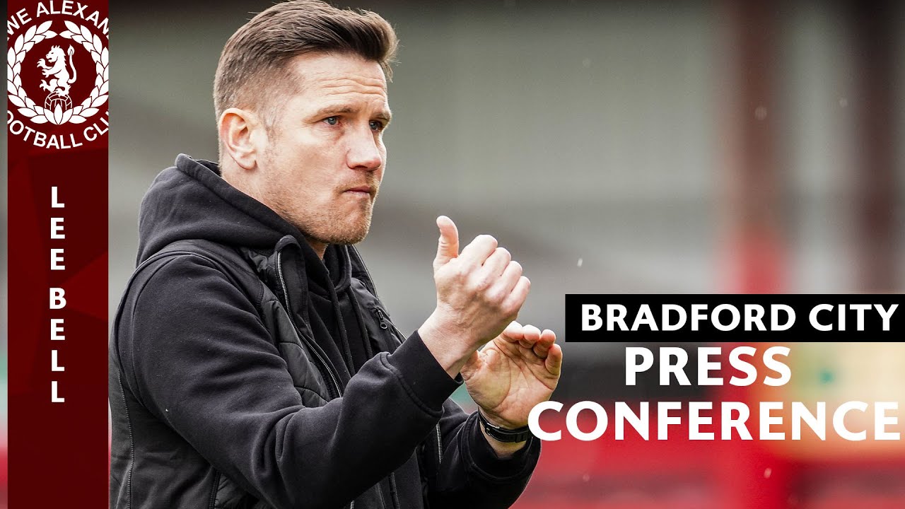 PRESS CONFERENCE Lee Bell Previews Bradford City (A) - YouTube