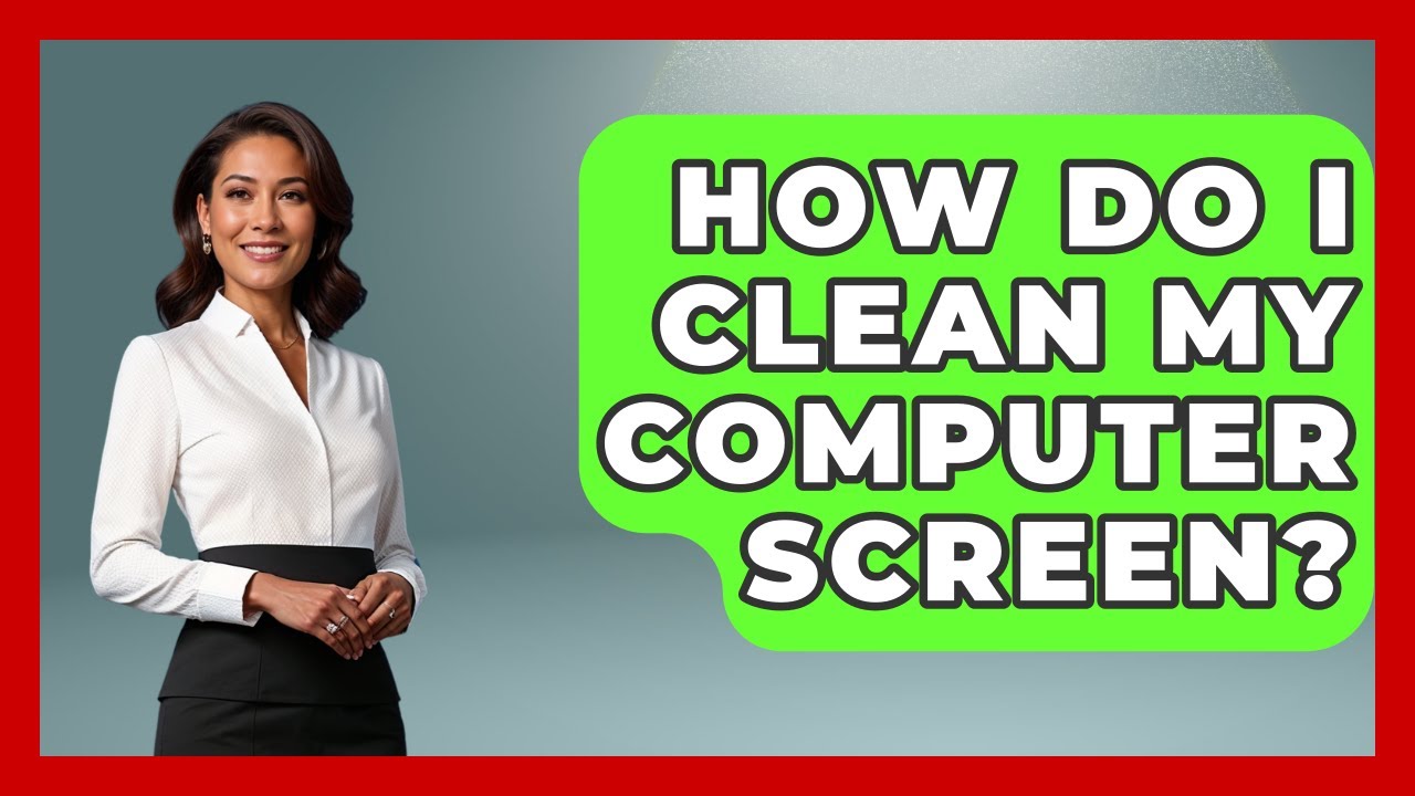 How Do I Clean My Computer Screen? - Video Gamers Vault - YouTube