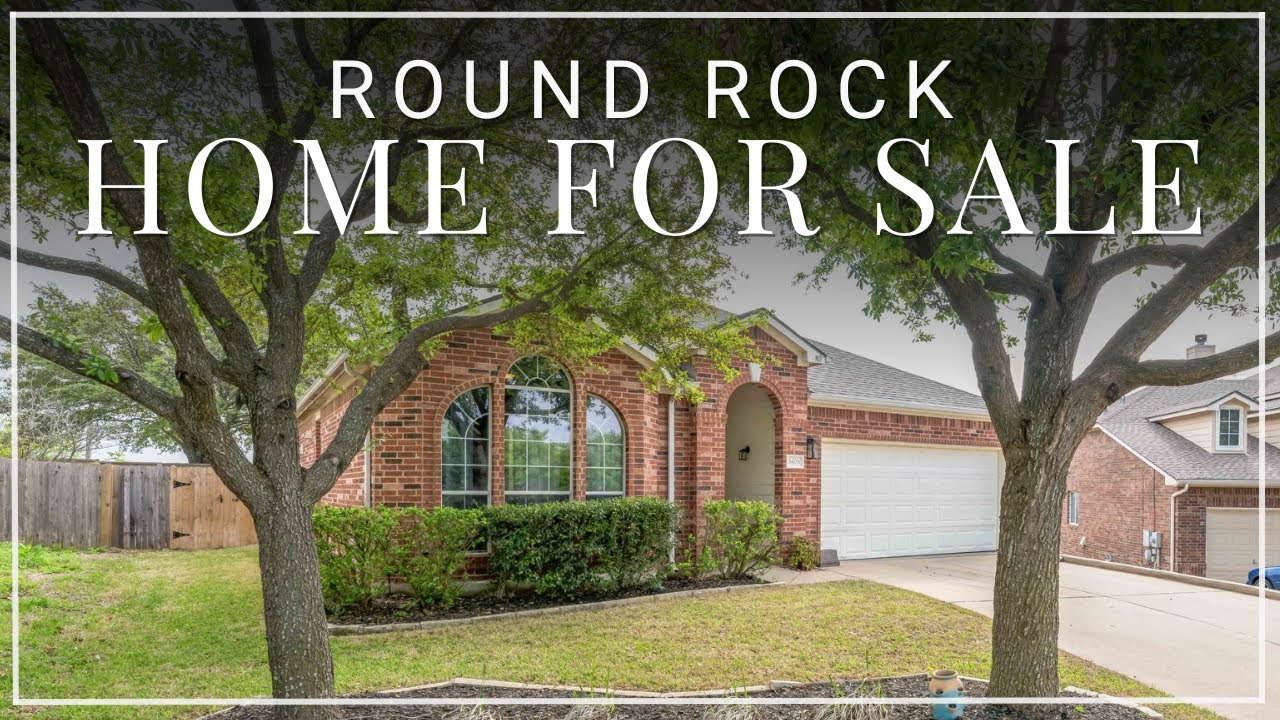 Round Rock, TX Home for Sale | One-Story Home | RRISD | Austin Texas ...