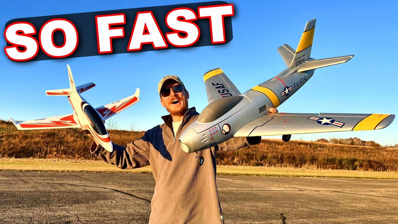 FAST RC Jets UNDER $200! Arrows Viper and Sabre RC EDF Jets - YouTube