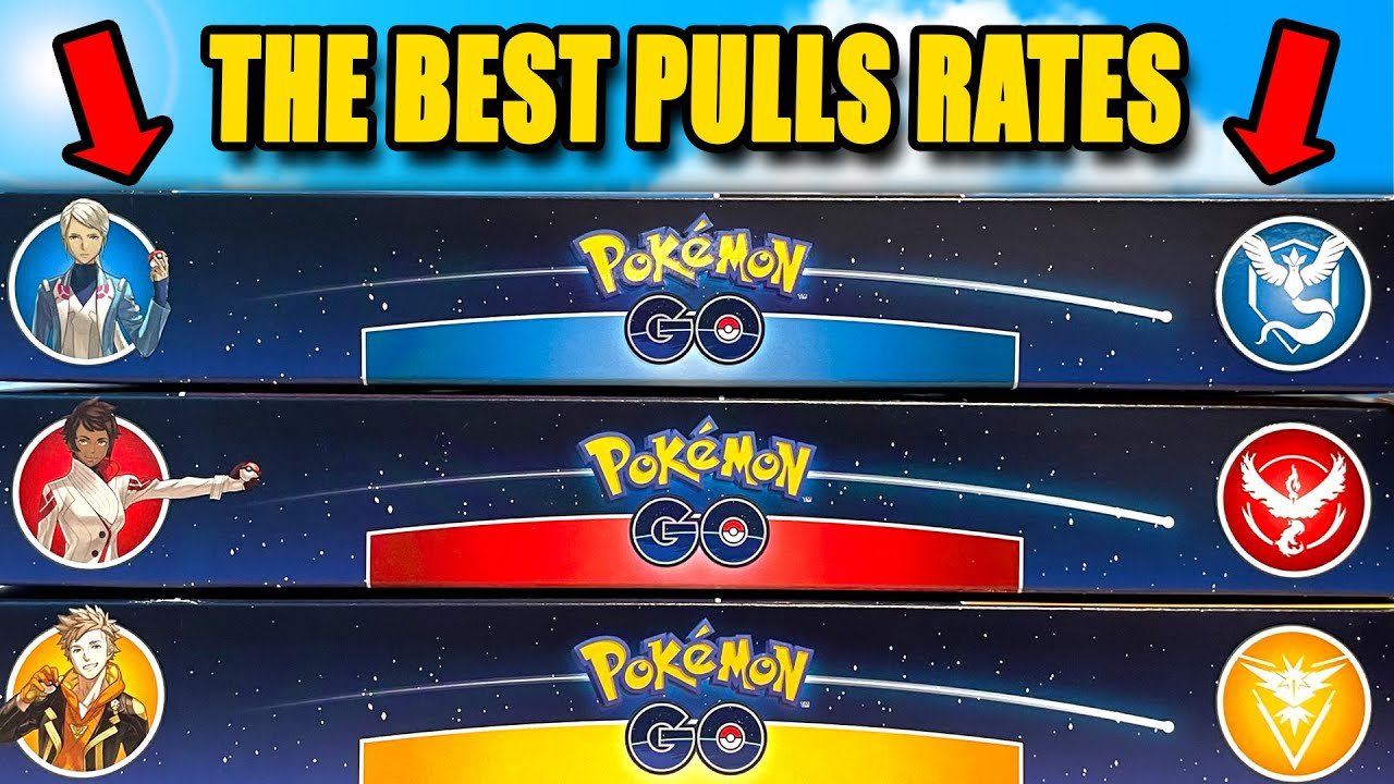 Pokemon GO collections have the best pull rates! - YouTube