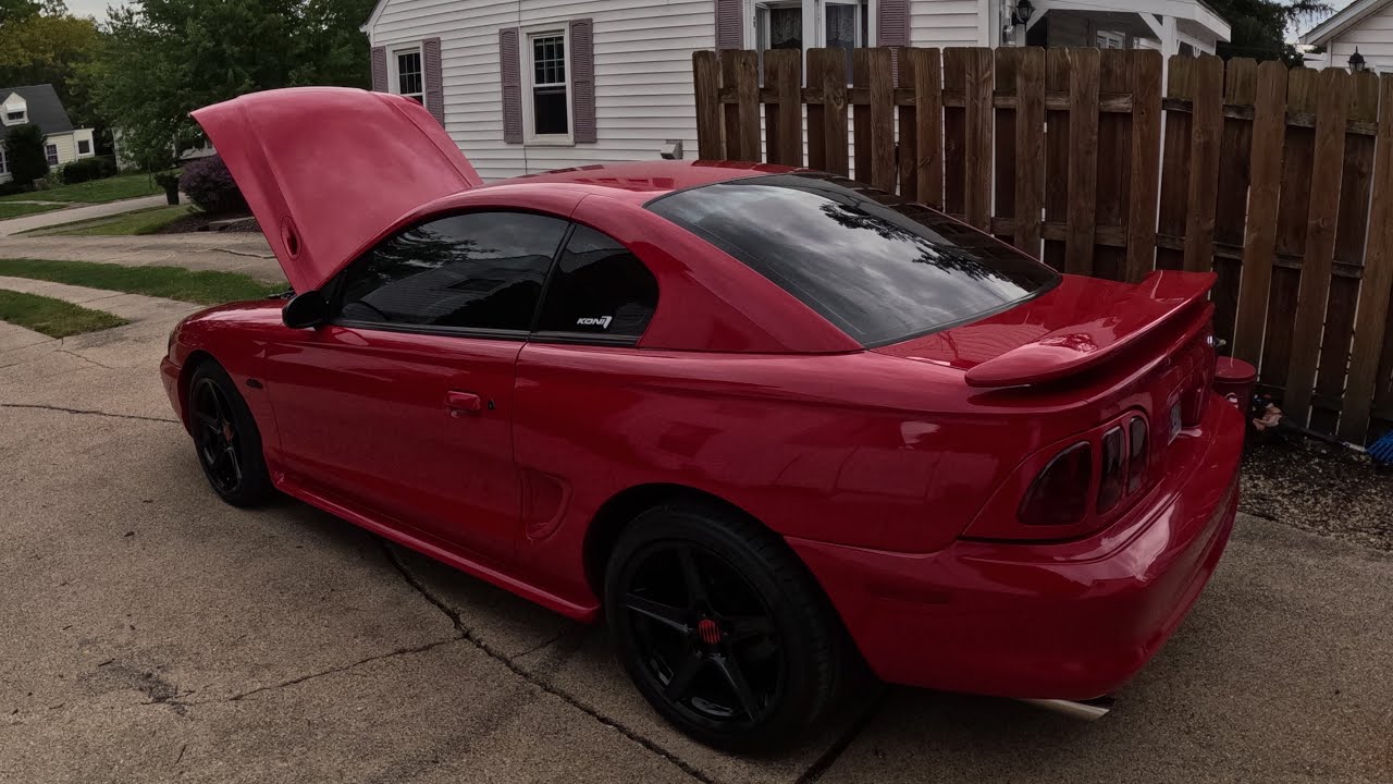 SN95 mustang 97 ford mustang gt maintenance must dos.. - YouTube