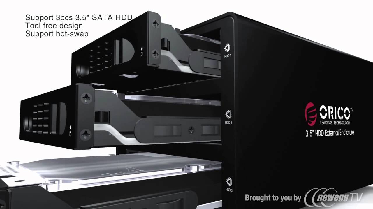 Product Tour: ORICO SATA HDD RAID External Enclosure - YouTube