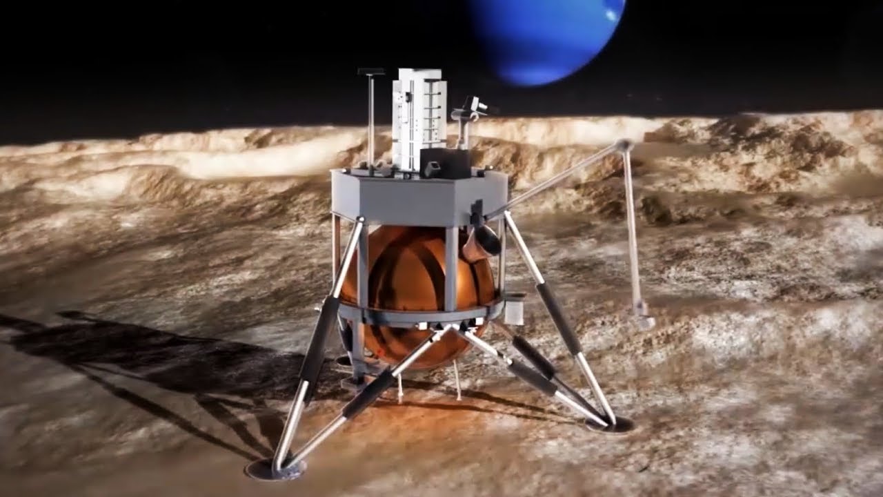 Triton Hopper: A Lander on Neptune's Moon Triton - YouTube