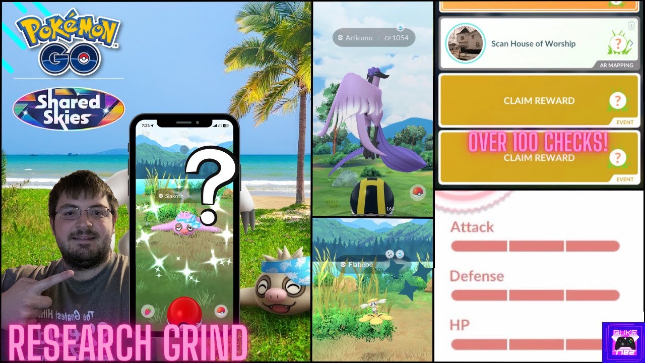 The FINAL DAY! HUGE research grind! (Pokémon go) - YouTube