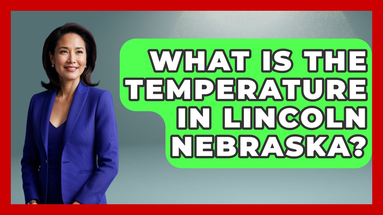 What Is The Temperature In Lincoln Nebraska? - Weather Watchdog - YouTube