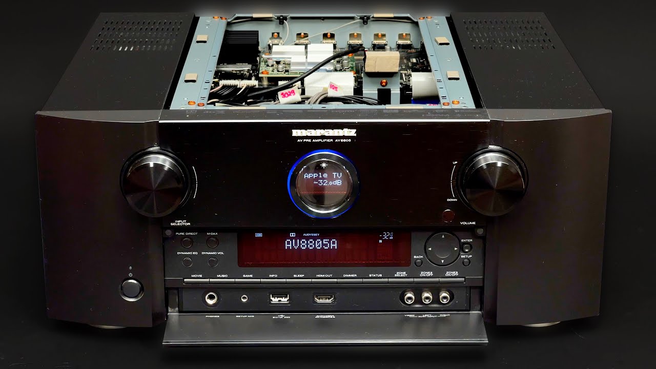 Exclusive Marantz AV8805A Teardown – Unveiling the Secrets of a 13.2 ...