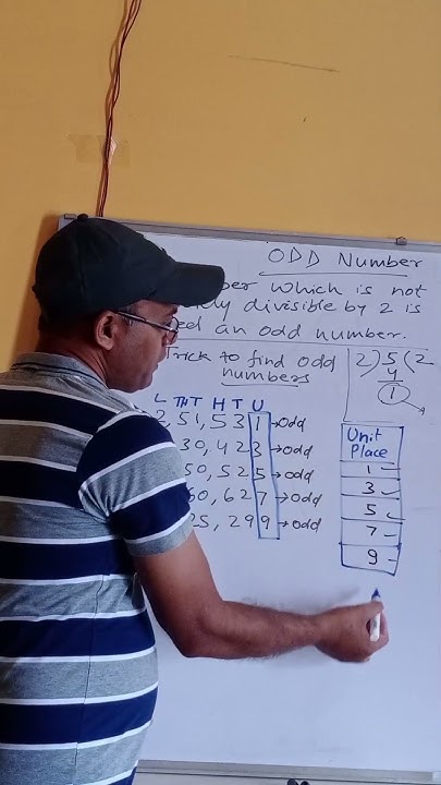 Very Easy Trick to find an Odd Number - YouTube