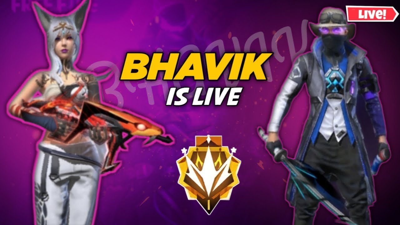 BHAVIK IS LIVE 🔴 CS Rank Push To Region 🔥..!! - YouTube