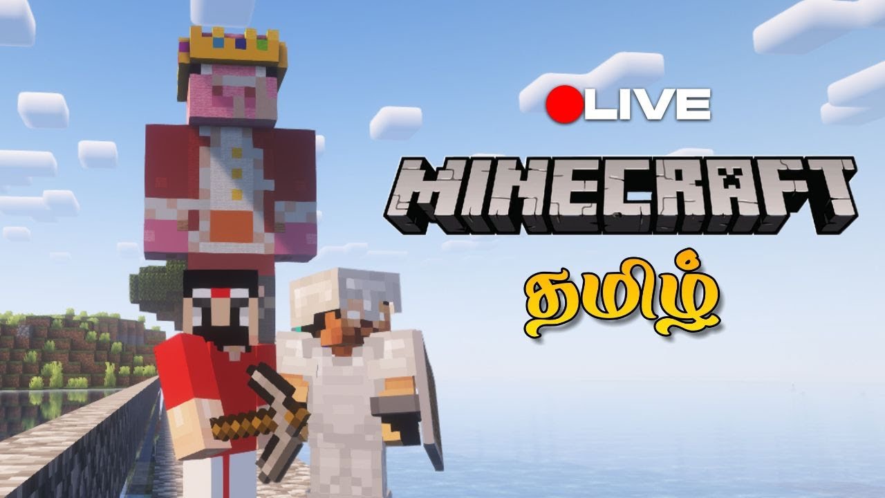 Minecraft SURIVIVAL WITH FRIENDS ⛏️🪓Game Play DAY 10 #tamil ...