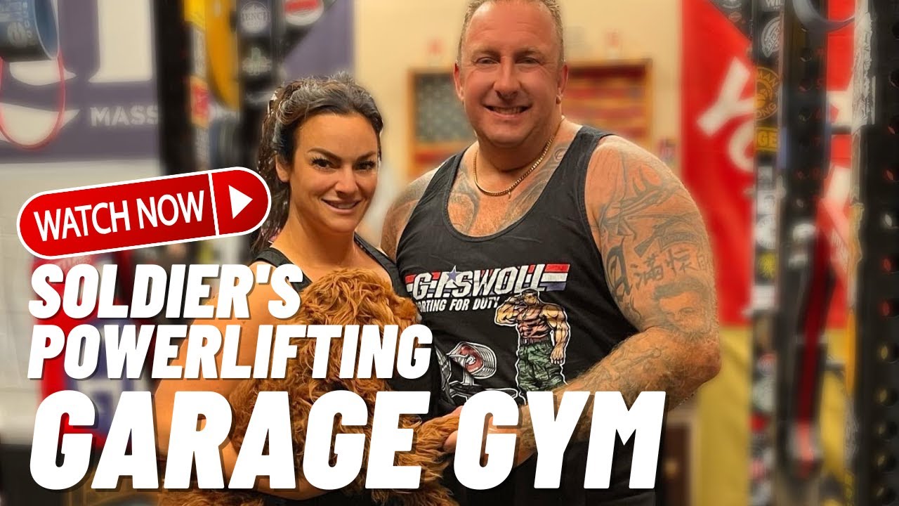 Soldier's Powerlifting Garage Gym (Best Gym In Town) - YouTube